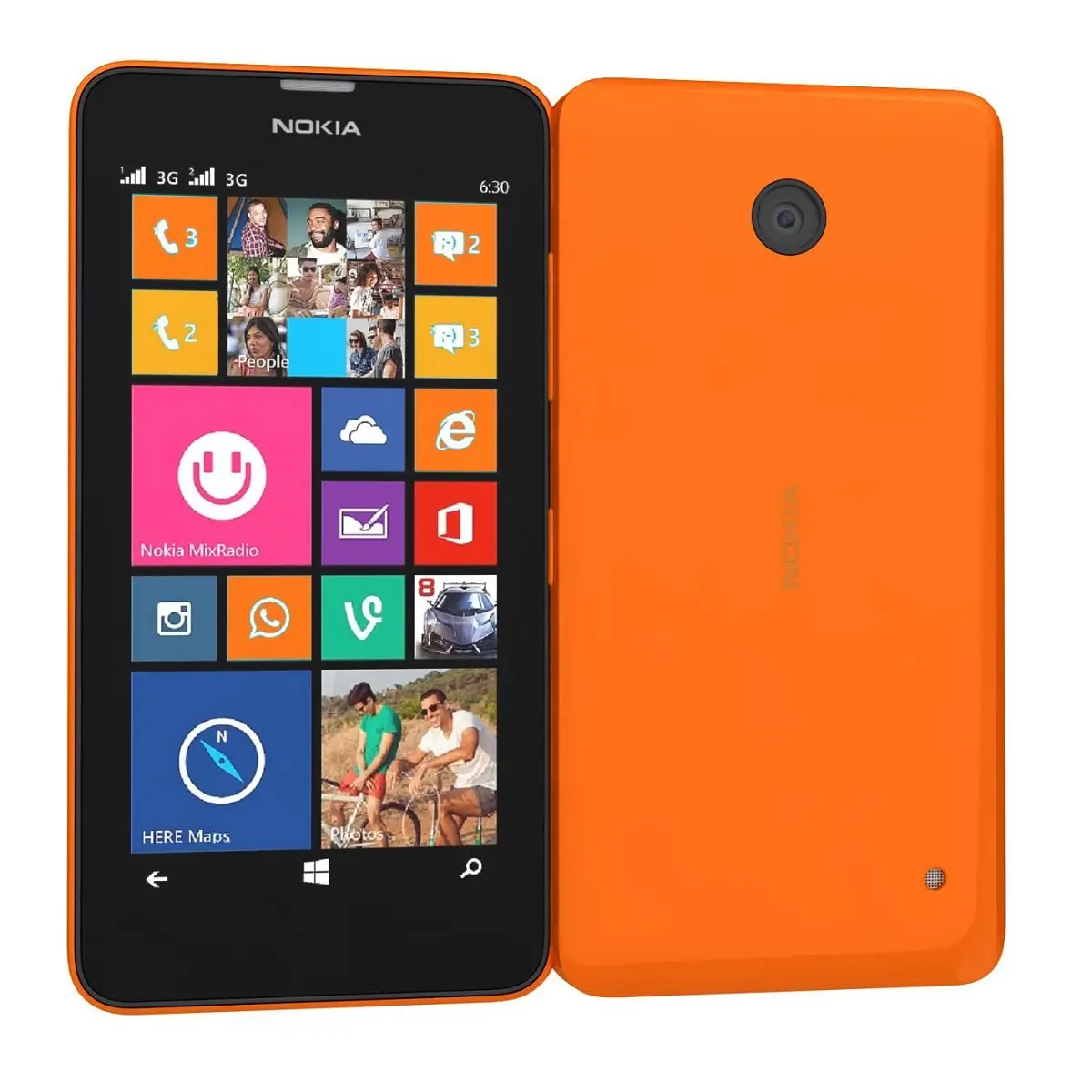 Nokia Lumia 630 Dual SIM Images Gallery, Official Pictures, Photo ...