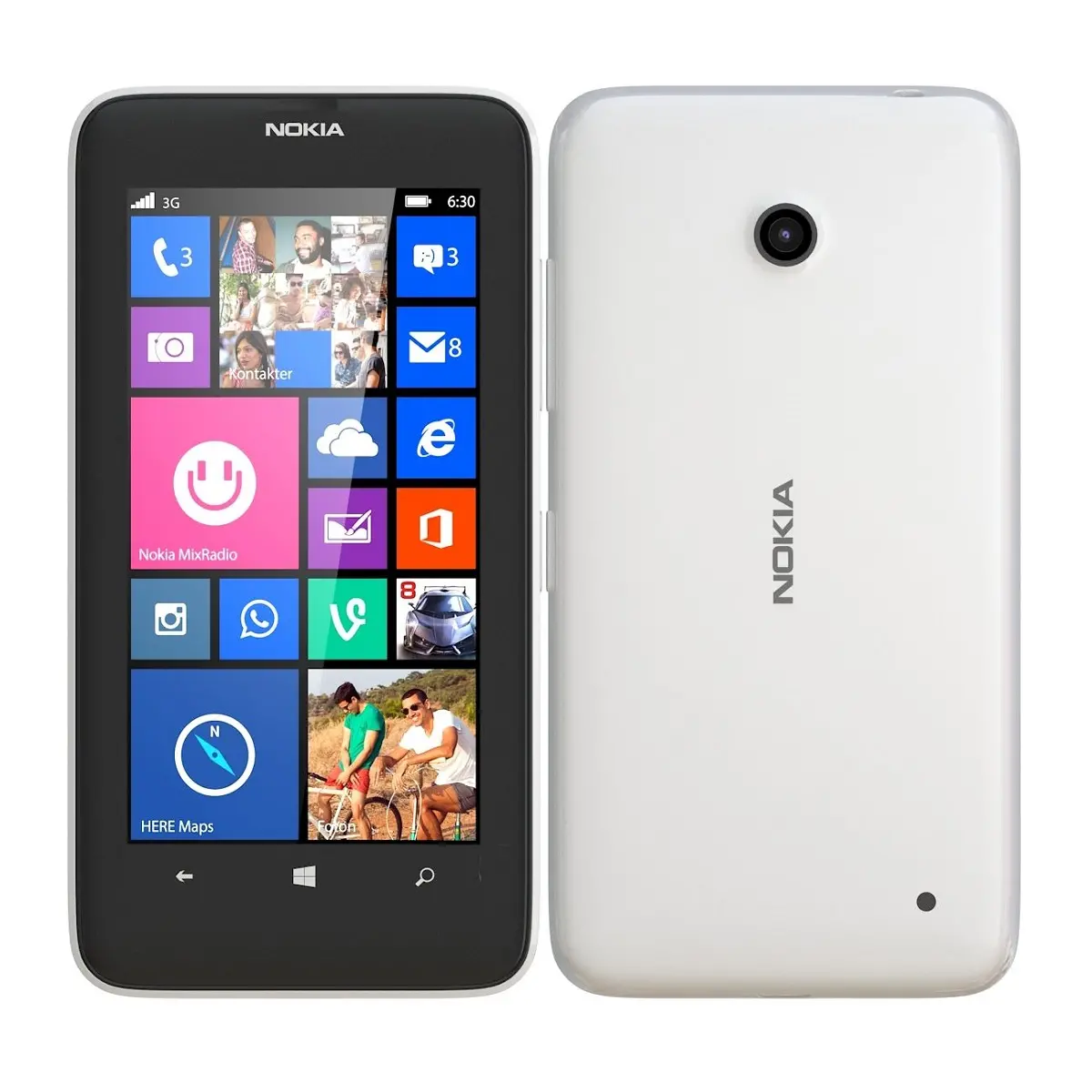 Nokia Lumia 630 Dual SIM Images Gallery, Official Pictures, Photo ...
