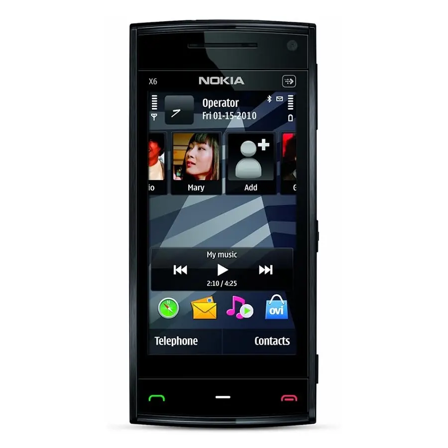 Nokia X6 8GB (2010) Images Gallery, Official Pictures, Photo | MobileDokan